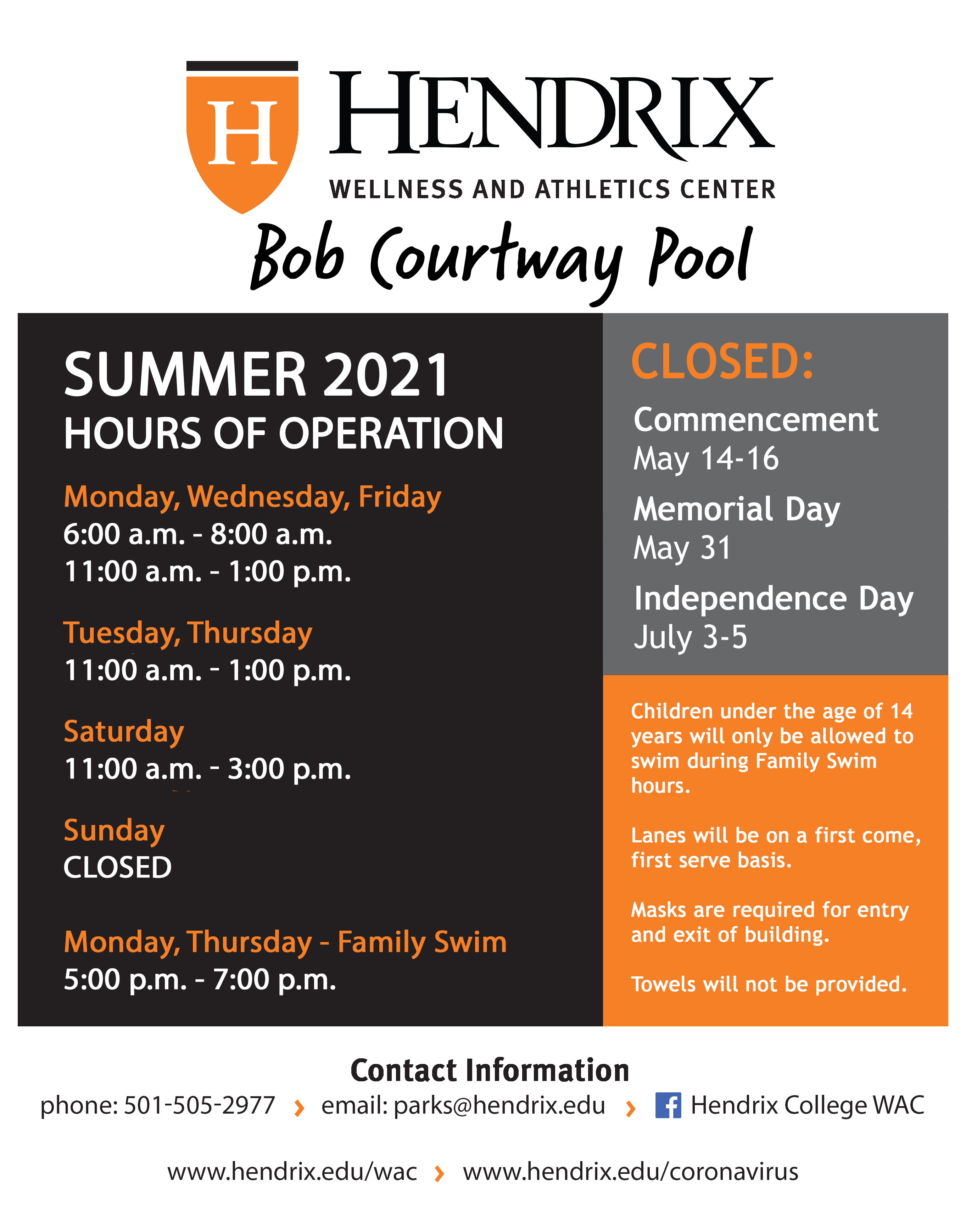 General Information | Hendrix College