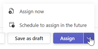 Assignment settings and scheduling | Hendrix College