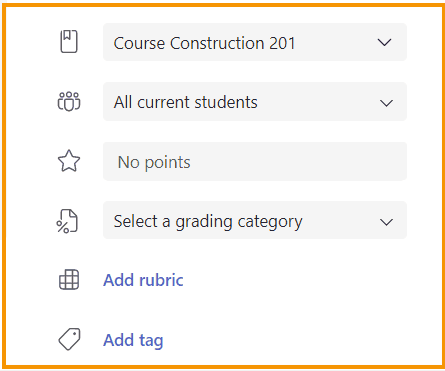 Assignment settings and scheduling | Hendrix College