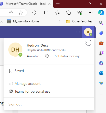Create a free Microsoft Teams account | Hendrix College