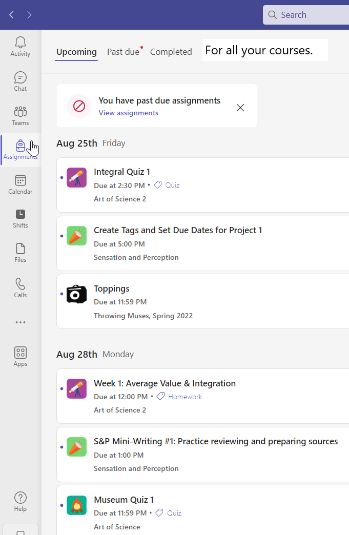 Teams Navigation Buttons | Hendrix College