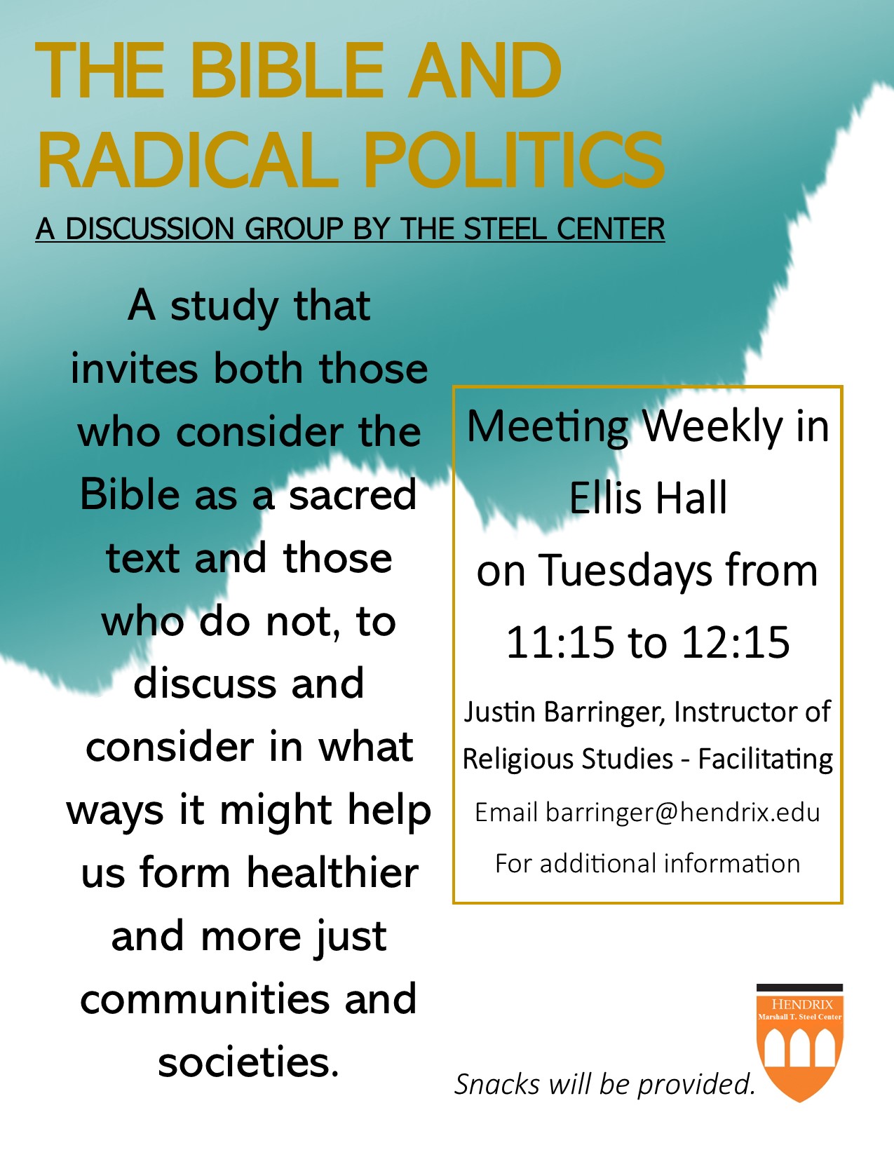 Hendrix College | Steel Center Events